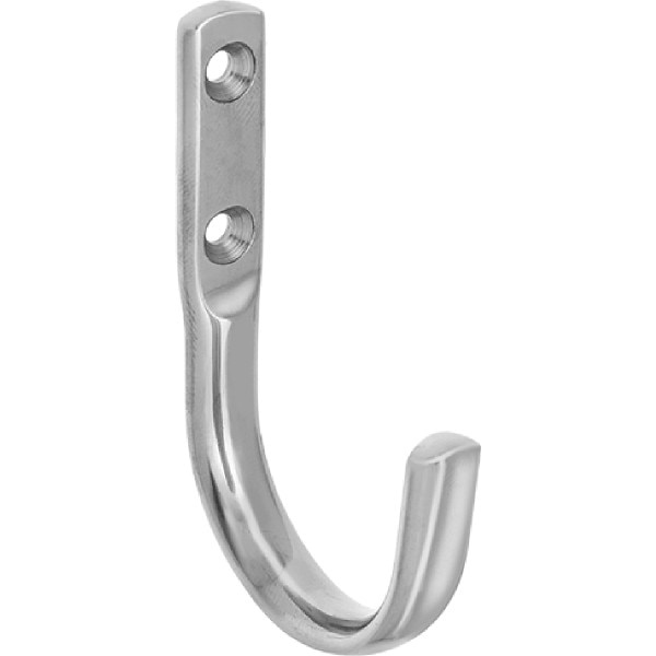 4" Stainless Steel "J" Hook - S081