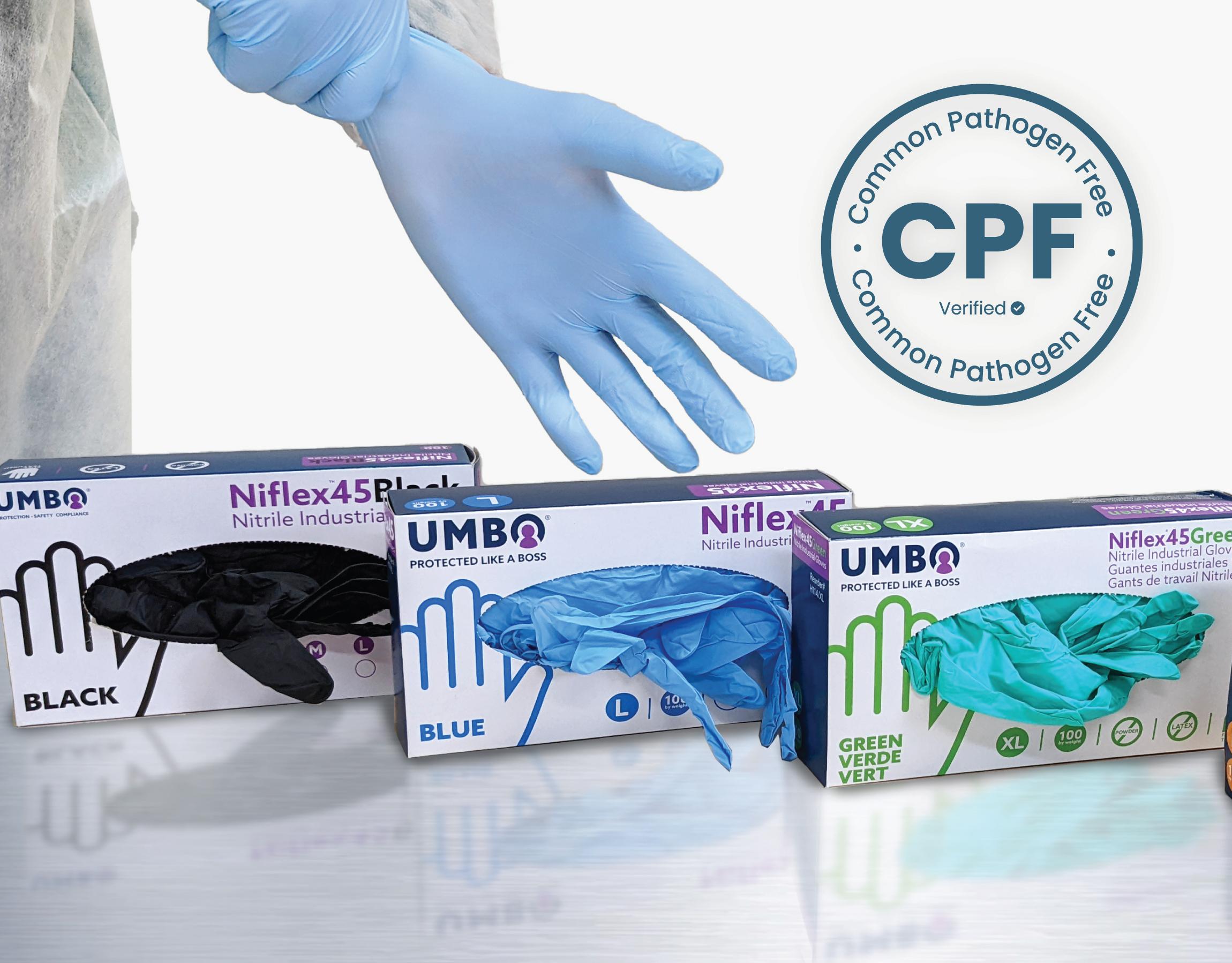 CPF to Common Pathogen Free Nitrile Gloves | Amerisan